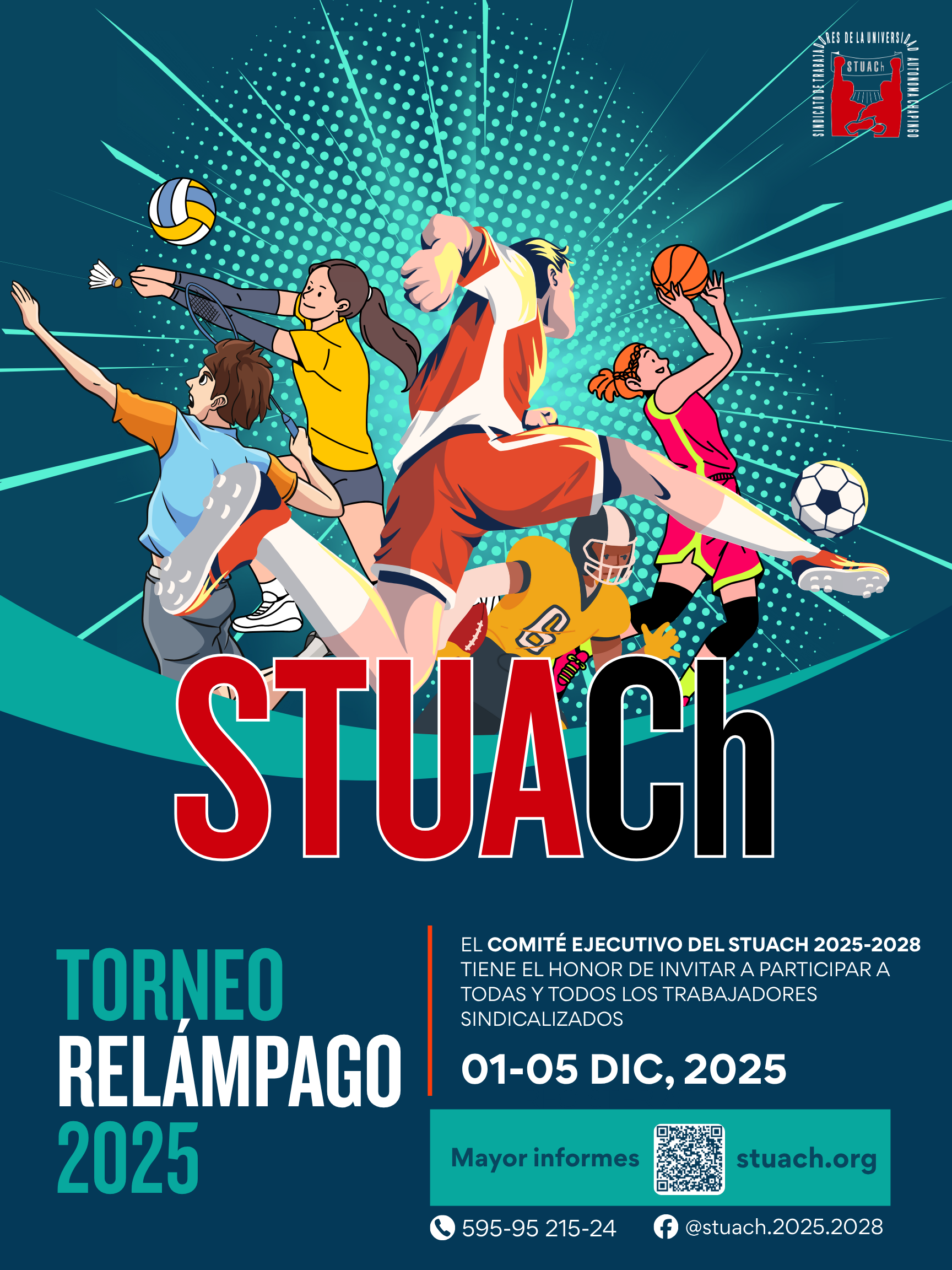 Torneo Relámpago STUACh 2025 - Sindicato de Trabajadores de la ...